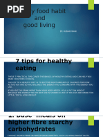 NHS 8 Tips for Healthy Eating | PDF | Healthy Diet | Diet & Nutrition