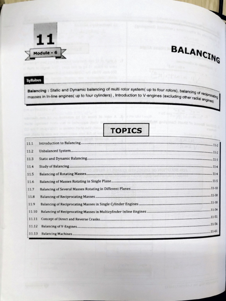 Balancing | PDF