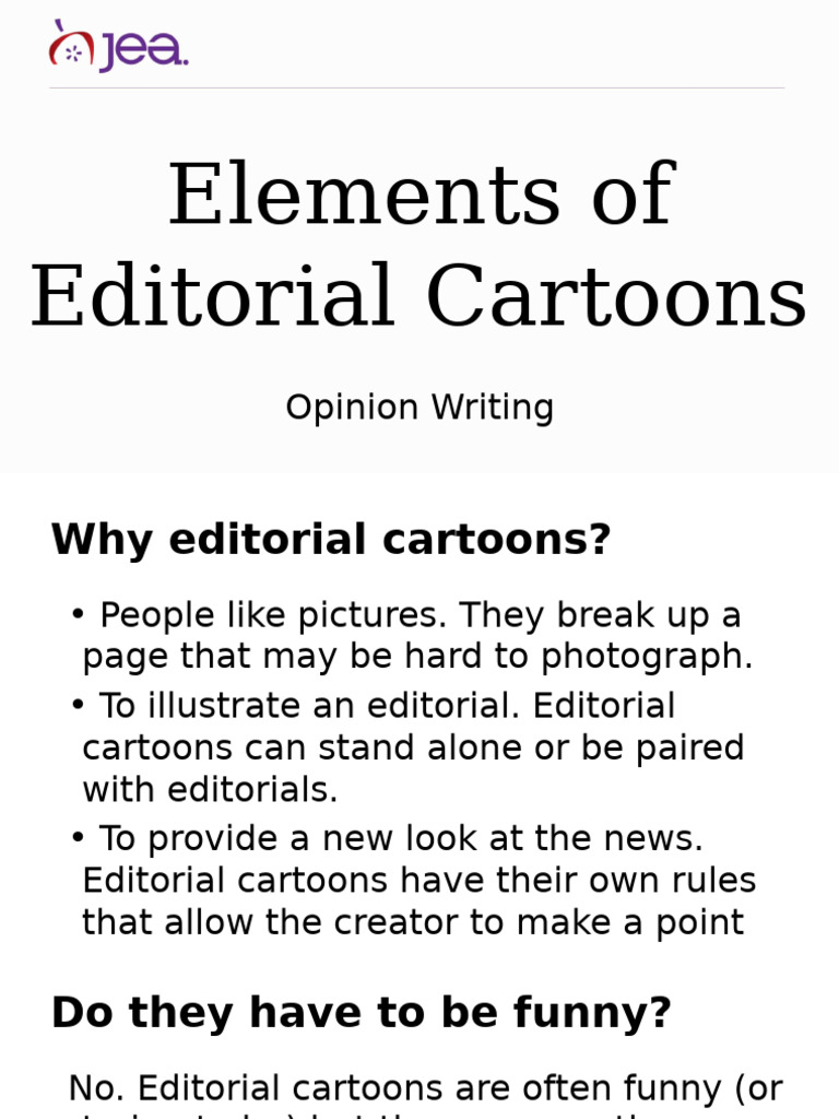 Elements of Editorial Cartooning | PDF | Cartoon