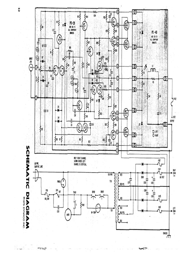 Dynaco 410 Schematic | PDF