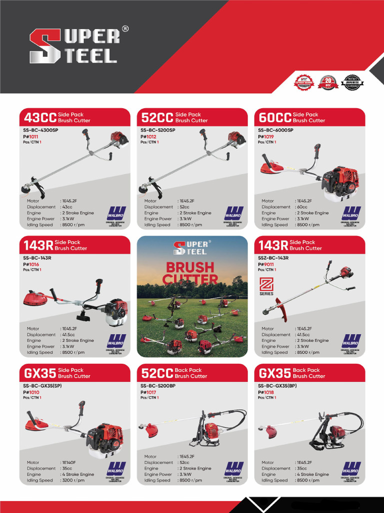 Brush Cutter | PDF