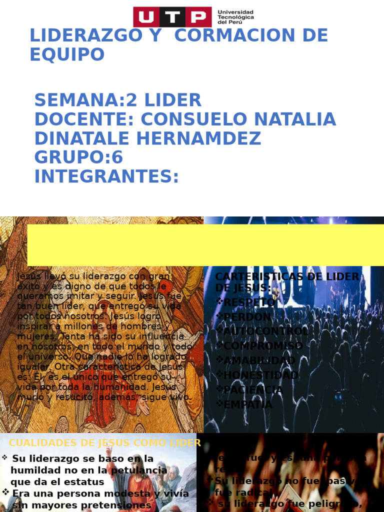 El Mejor Lider Del Mundo Jesus | PDF | Liderazgo