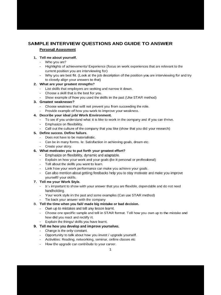 Interviews | PDF