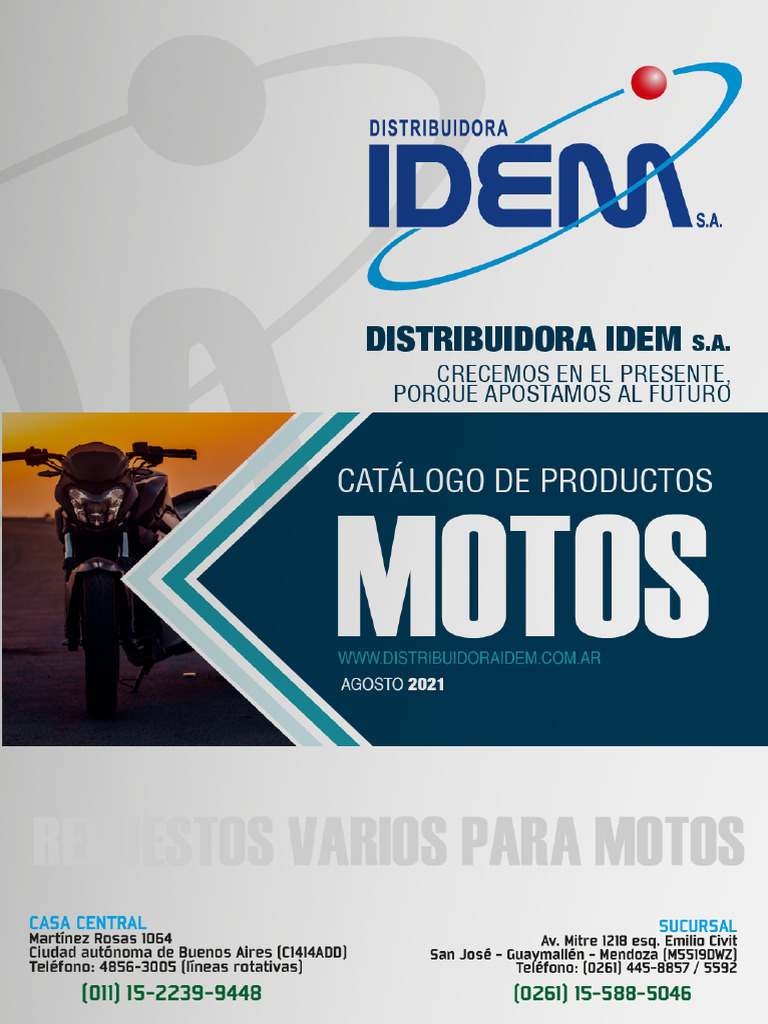 Catalogo MOTOS | PDF
