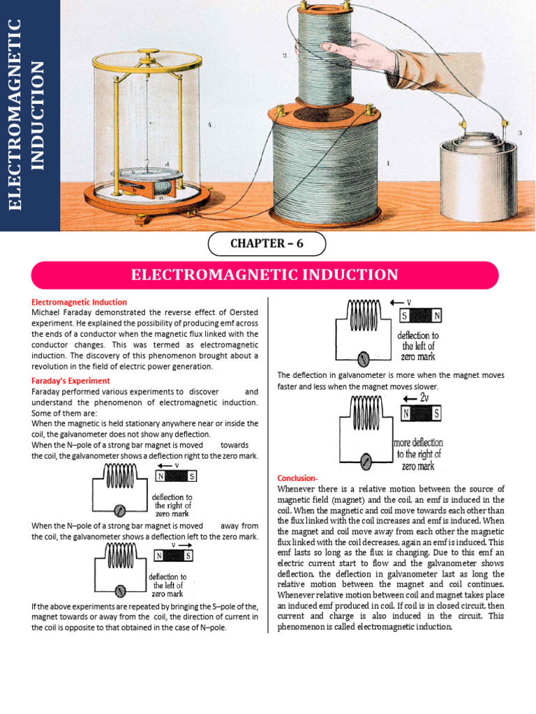 Electric Magnetic Induction | PDF | Electromagnetic Induction | Inductance