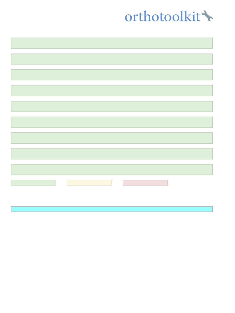 AOFAS Ankle-Hindfoot Score Summary | PDF