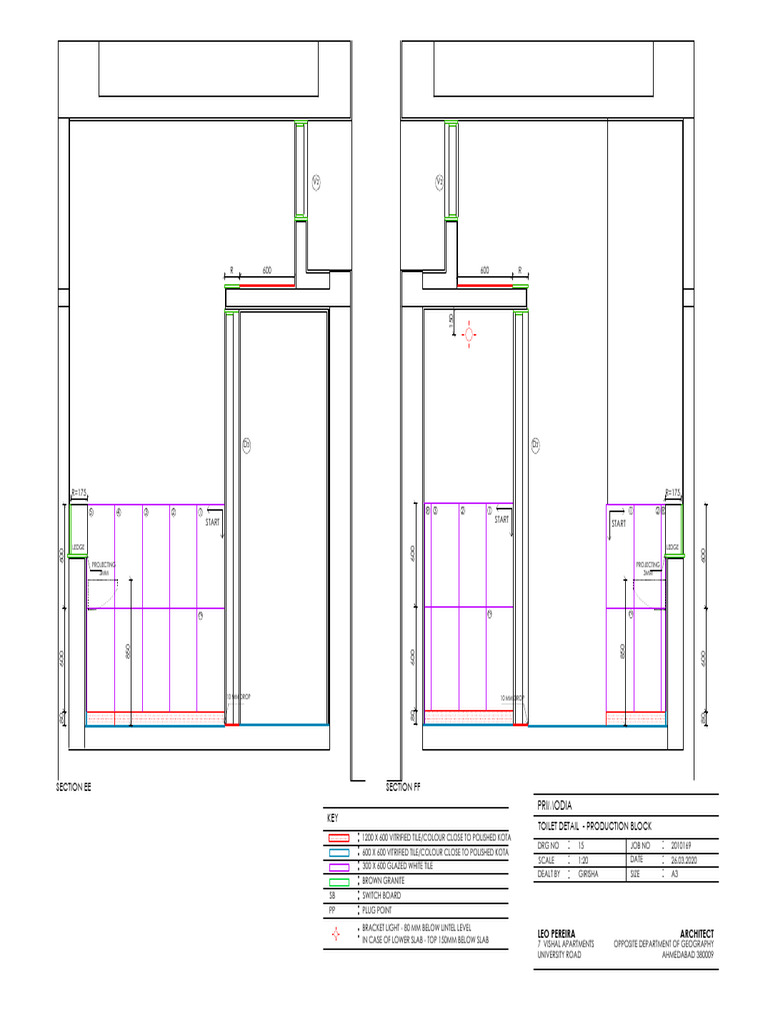 15 - PRIMODIA - Toilet Detail Production Block | PDF