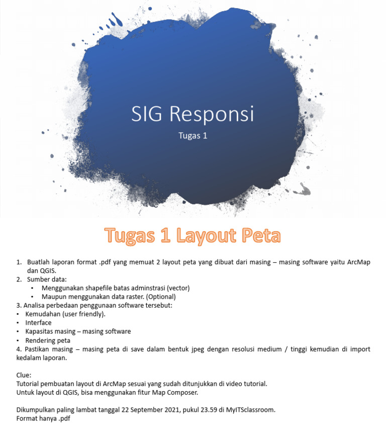 Tugas 1 Layout Peta | PDF