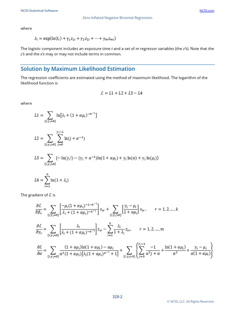 Zero-Inflated Negative Binomial Regression | PDF | Errors And Residuals ... Zero-Inflated Negative Binomial Regression | PDF | Errors And Residuals ...