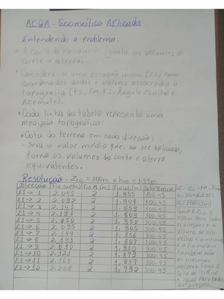 Acqa - Geomática Aplicada | PDF