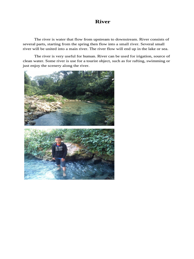 Understanding Rivers: Flow and Uses | PDF