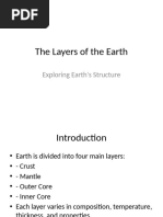 Earth Layer Densities Explained | PDF | Crust (Geology) | Earth