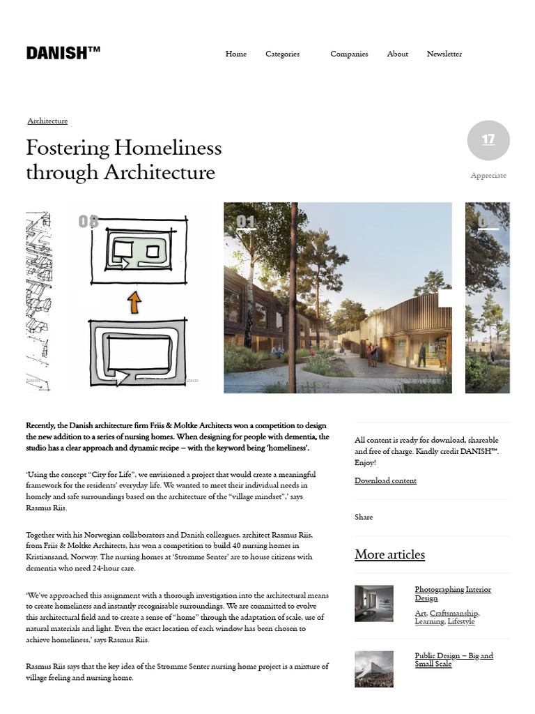 Fostering Homeliness Through Architecture | PDF | Art