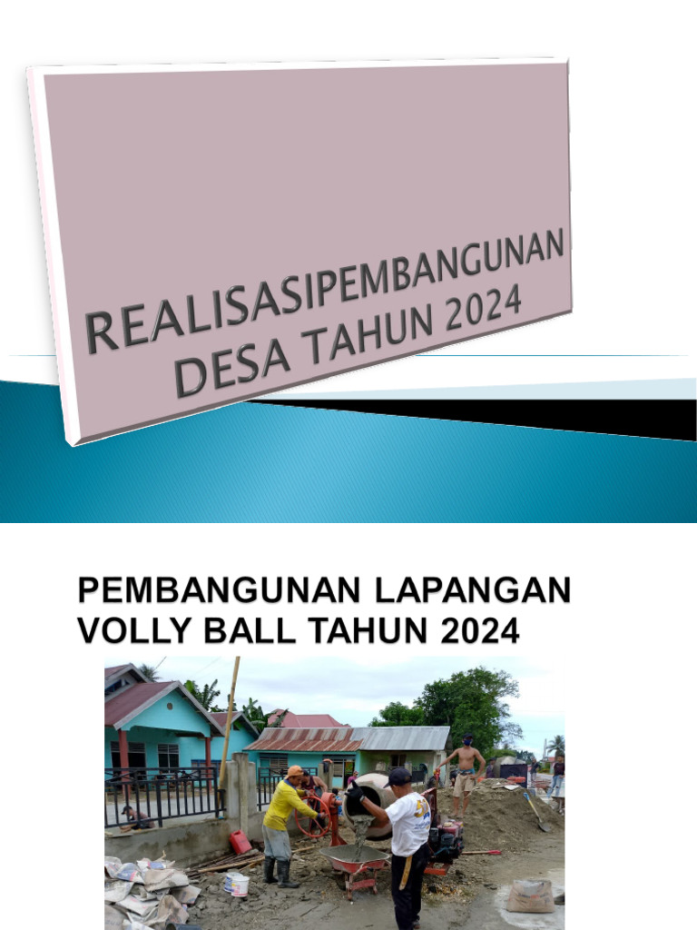 Realisasi 2024 | PDF