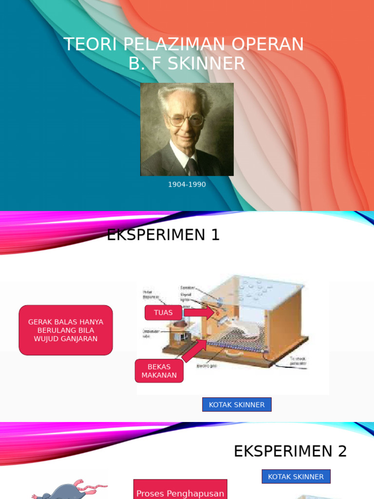 Teori Pelaziman Operan | PDF