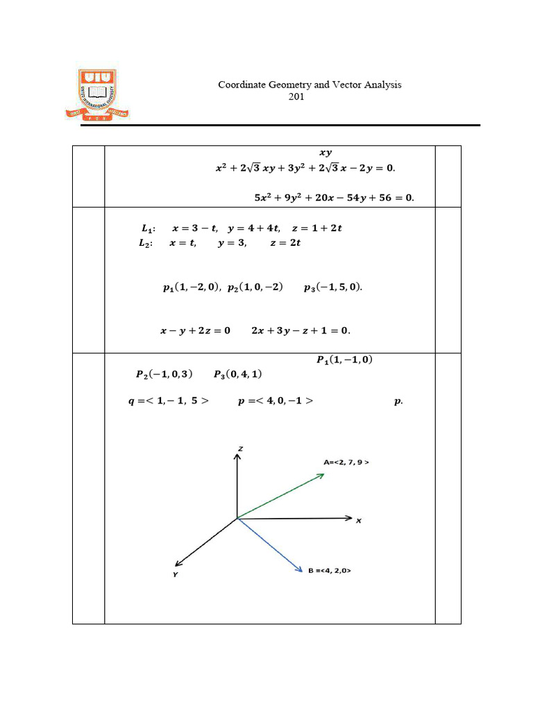 Math 2201 Midterm Exam | PDF | Teaching Methods & Materials
