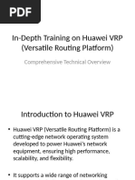 3, Huawie VRP | PDF | Command Line Interface | Computer Terminal