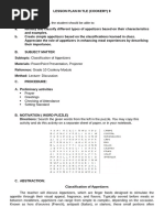 TLE G 9 Module 6 Cookery Lesson 6 Store Appetizers | PDF | Refrigerator | Food Storage