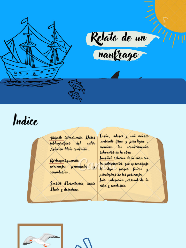 Relato de Un Naufrago | PDF | Autosuperación