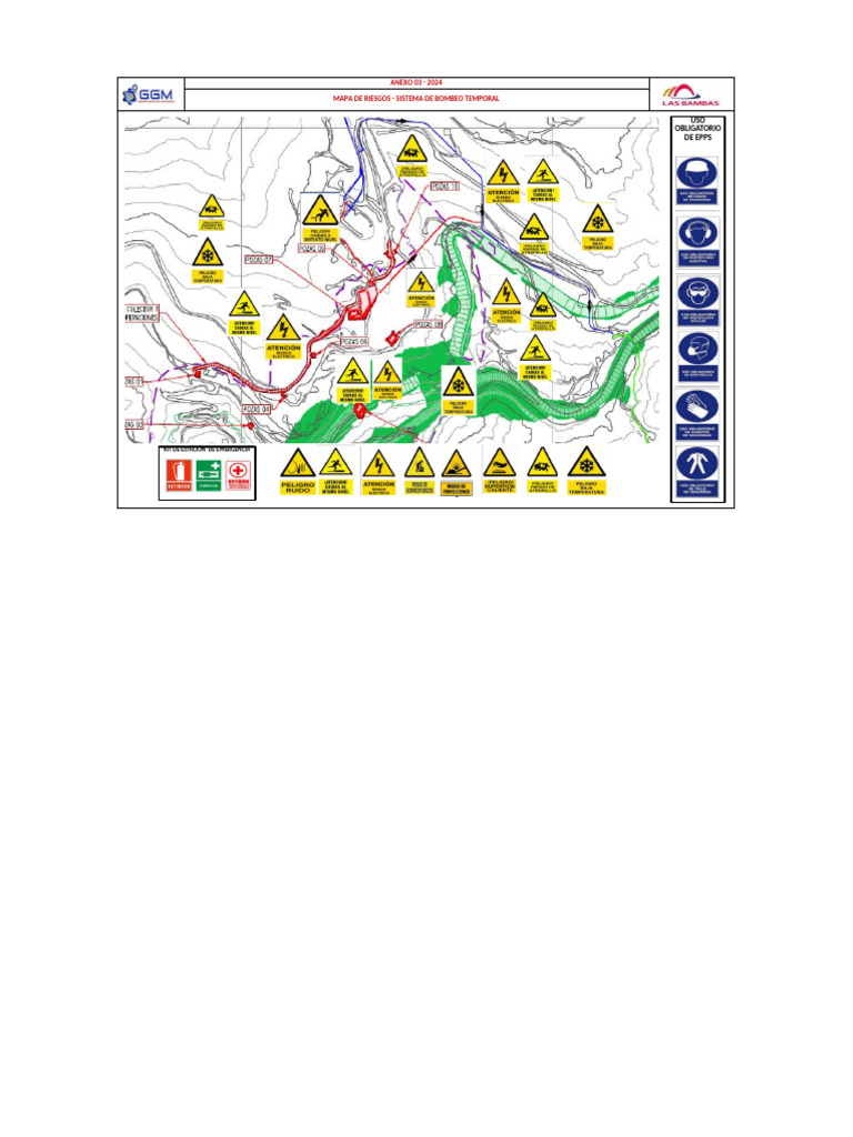 ANEXO 03 Mapa de Riesgos SSO - 2024 | PDF