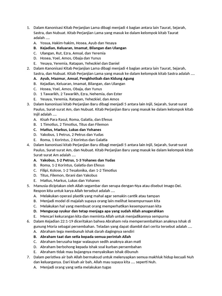 Contoh Soal IPAL Auto | PDF