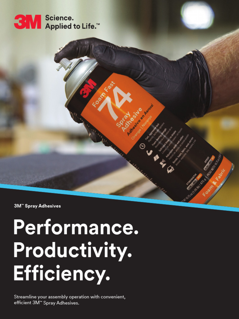 Spray Adhesives Brochure High Res | PDF | Adhesive | Building Engineering
