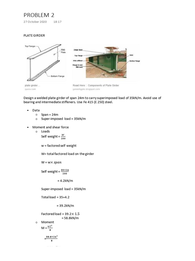 Problem 2 | PDF | Applied And Interdisciplinary Physics | Mechanical Engineering