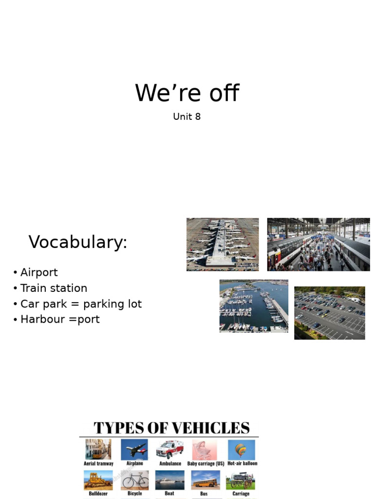 We'Re Off Unit 8 (Autosaved) (Autosaved) | PDF | Business