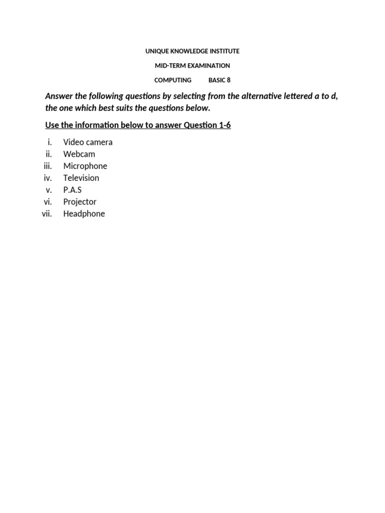 Computing b8 | PDF | Random Access Memory | Computer Data Storage