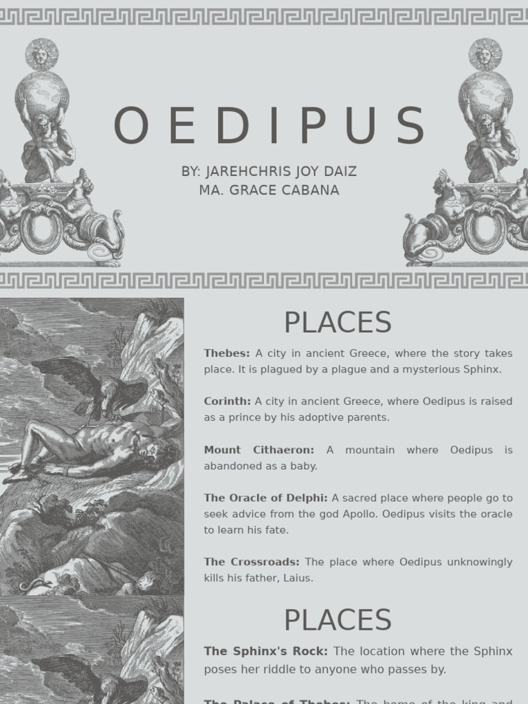 Oedipus Reporting | PDF | Oedipus | Theban Mythology