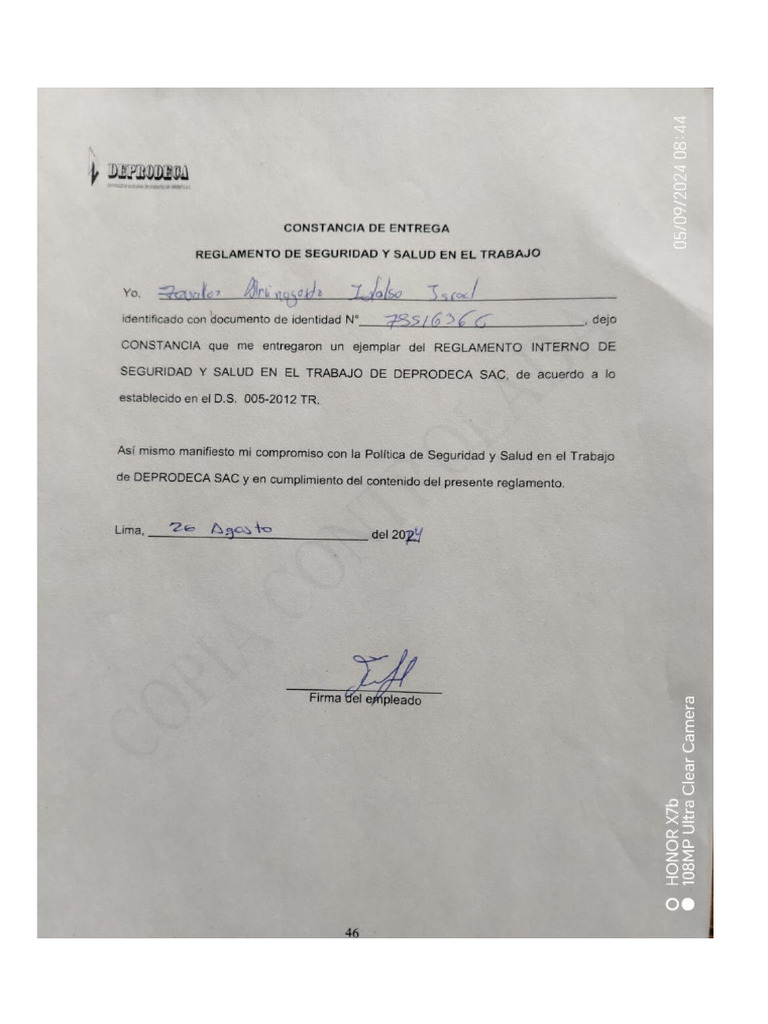 Constancia Risst | PDF