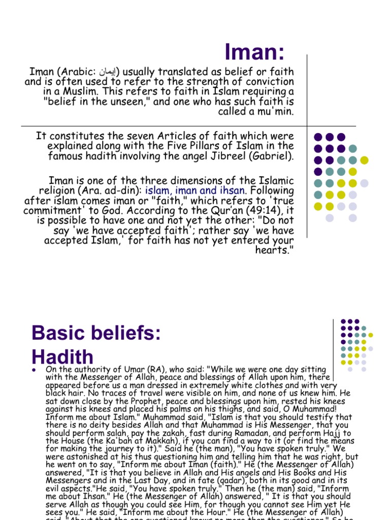 Iman Power Point 2 | PDF