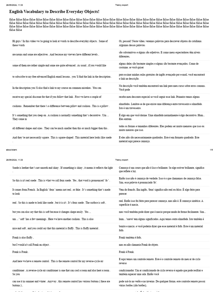 Describing things | PDF