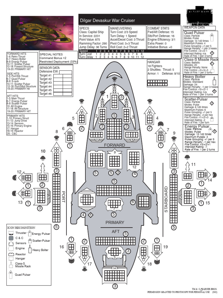 Dilgar Devaskur War Cruiser v2 | PDF | Cruiser | Naval Ships