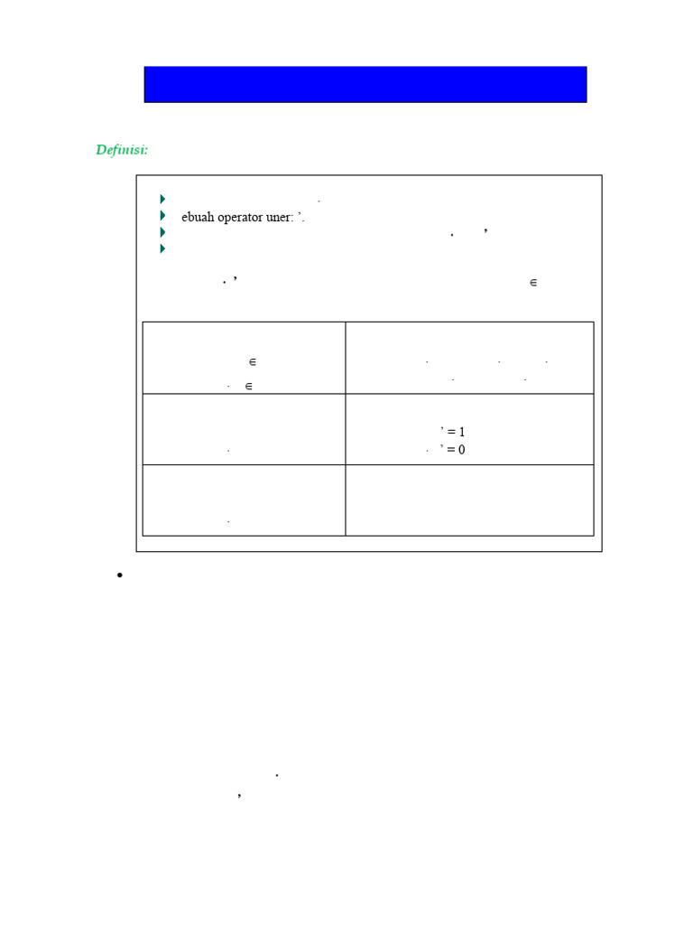 Aljabar Boolean (Juli-Des 2022) | PDF