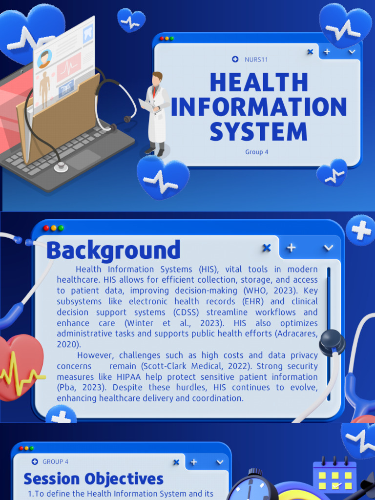 Health Information Systems Overview | PDF | Electronic Health Record ...