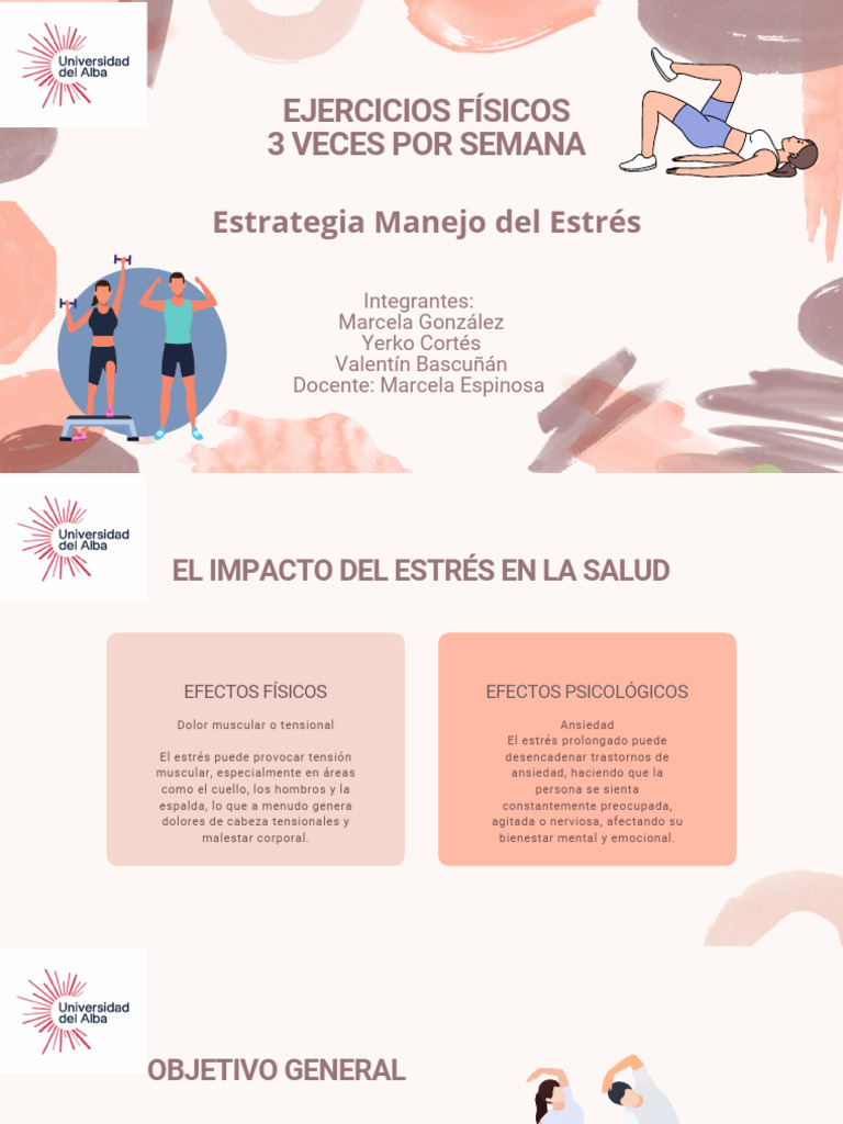 Ok PPT Manejo Del Estres | PDF | Estrés (biología) | Ansiedad