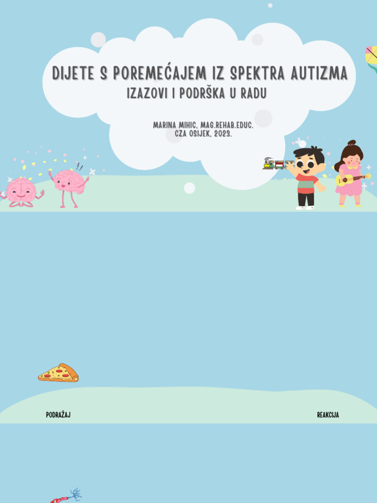 Autizam I Vrtići Osijek | PDF