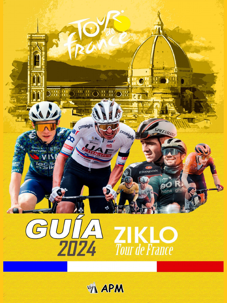 XX GUIA Tour de France 2024 XX Version Reducida | PDF | Ciclismo de ...