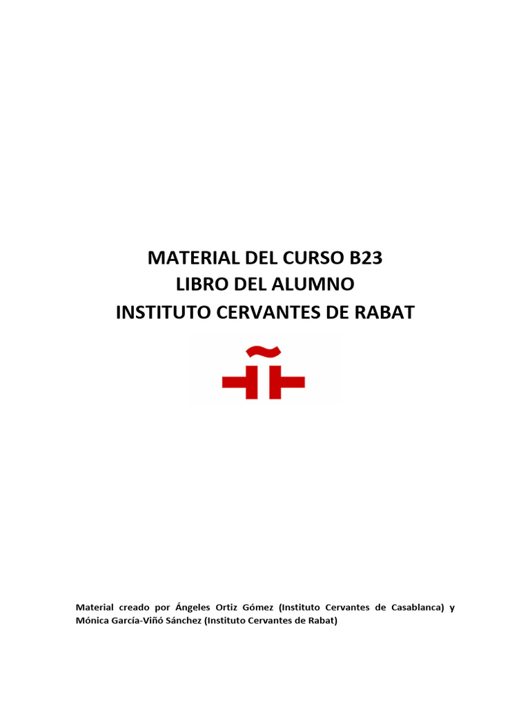 Libro Alumno B23 (1) - 230306 - 150145 | PDF | Toreo
