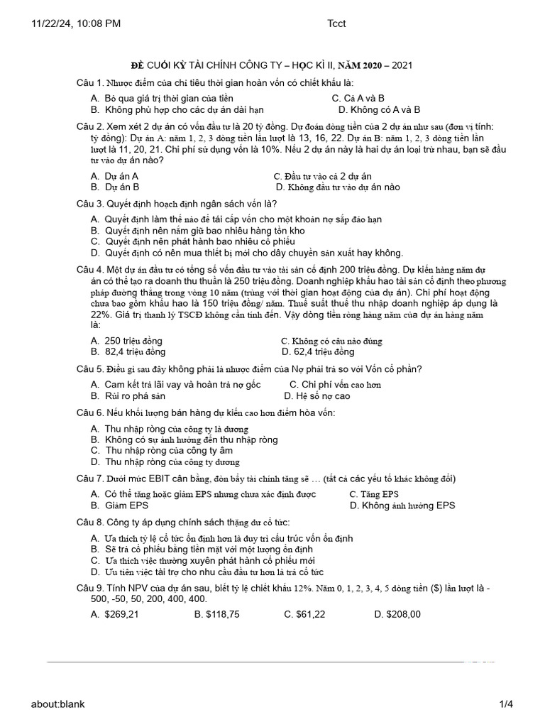 TCCT | PDF