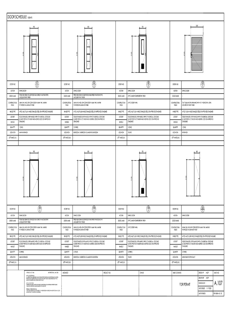 Architectural Plan Reference | PDF