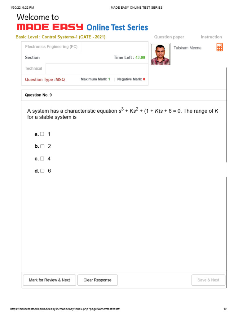 Made Easy Online Test Series | PDF | Computers