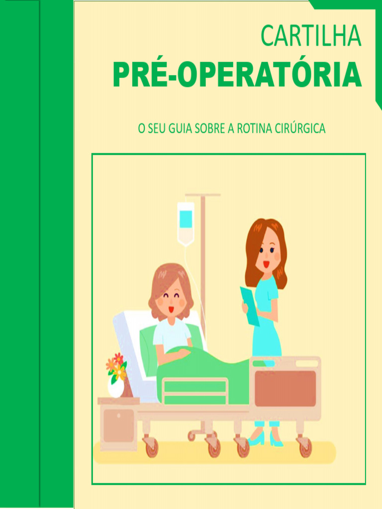 Cod 2 Cartilha Com o Tema Sobre Os Cuidados Pre-Operatorios | PDF ...