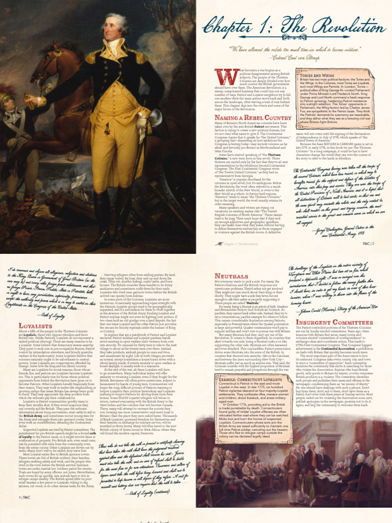 American Revolution Insights | PDF | Loyalist (American Revolution ...