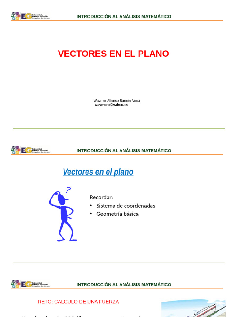 Conceptos Básicos de Vectores | PDF | Vector Euclidiano | Geometría ...