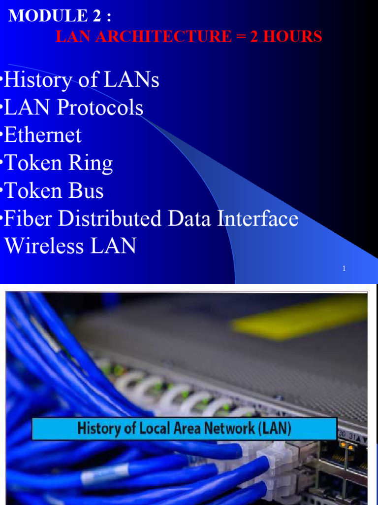 L2 LAN ARCHITECTURE | PDF | Local Area Network | Computer Network