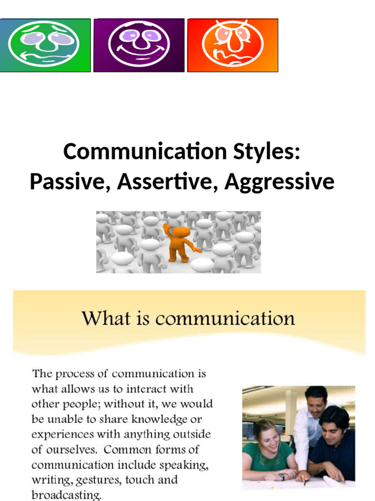 Assertive Comminucation. | PDF | Communication | Psychology