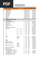Daftar Harga Material Bangunan Ta 2025 | PDF