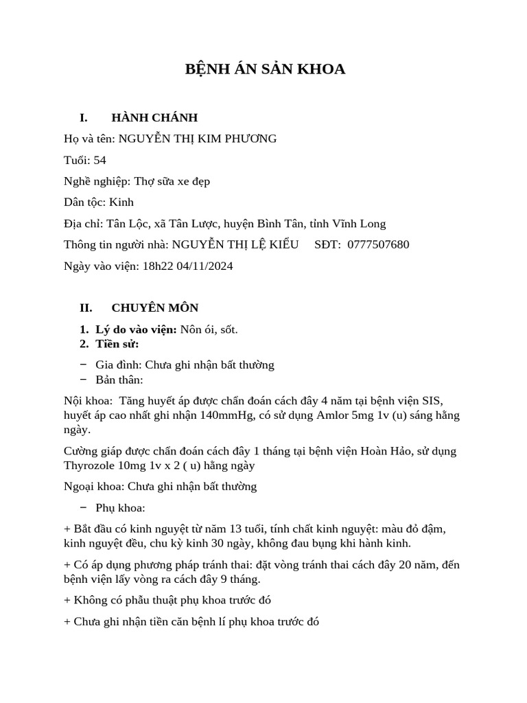 Ba Thai Trứng | PDF